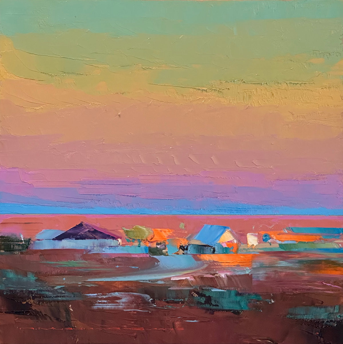 An Australian Outback Homestead – Richard Musgrave-Evans Art