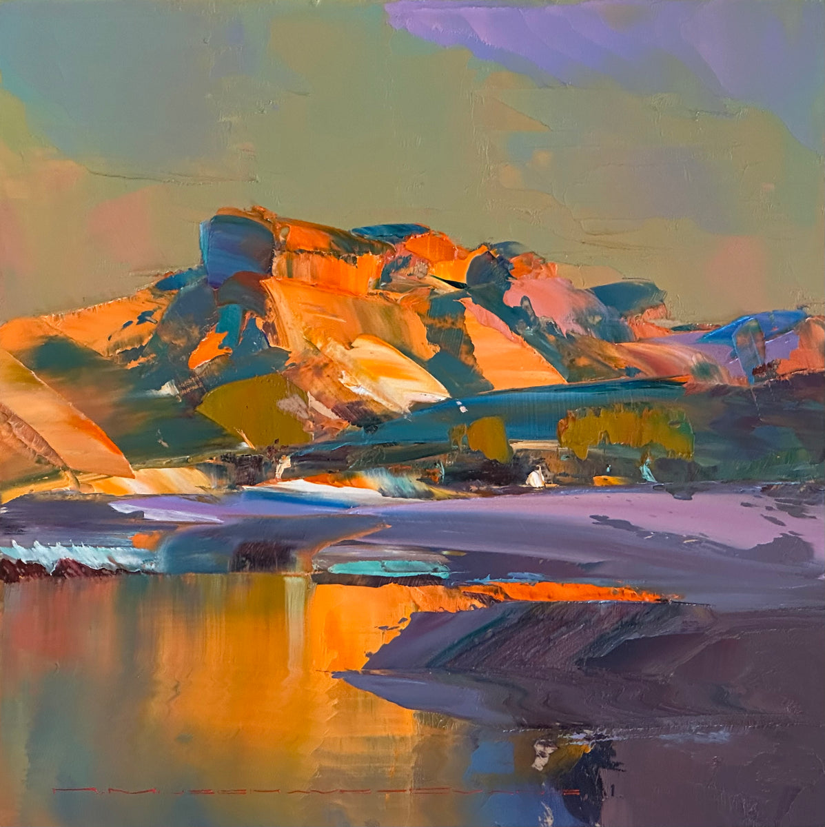 Fleeting Light, Chambers Gorge -Flinders Ranges – Richard Musgrave ...