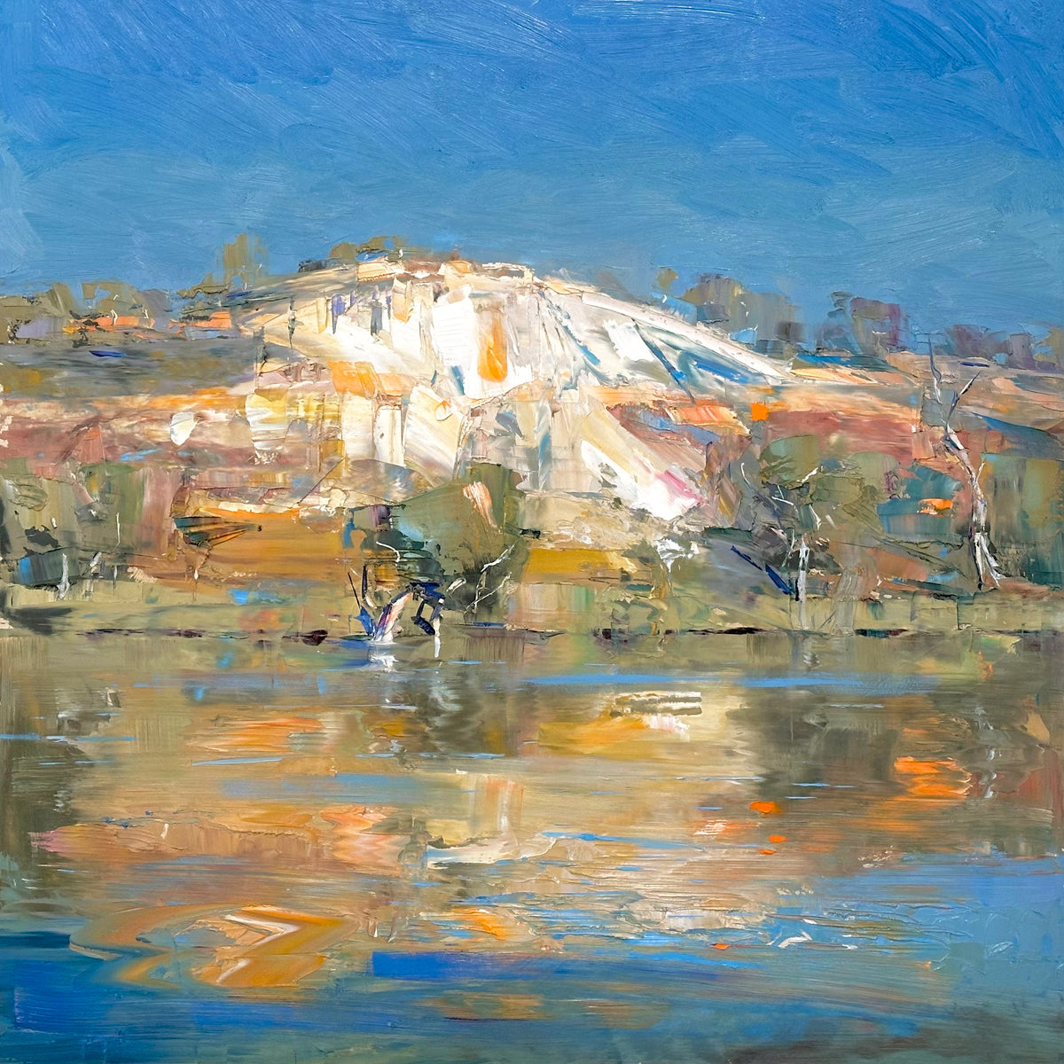 Booky Cliffs, Murray River National Park – Richard Musgrave-Evans Art