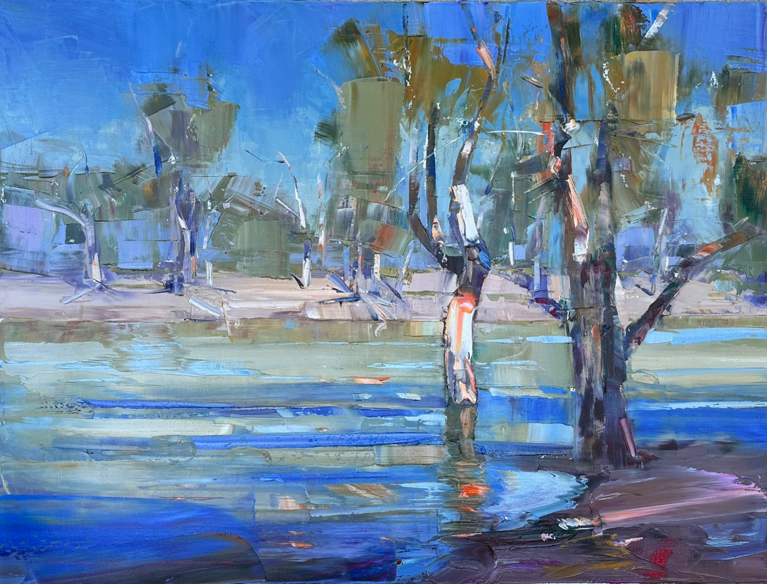 An Australian River – Richard Musgrave-Evans Art