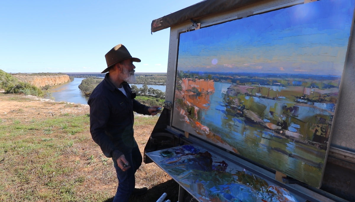Murray River Reflections – Richard Musgrave-Evans Art