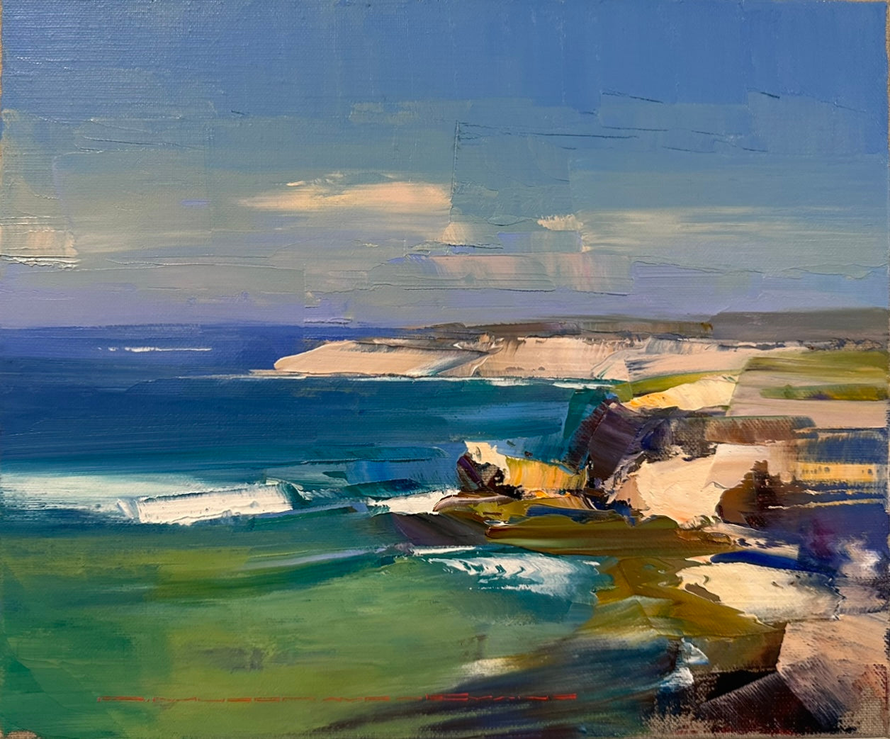 An Afternoon at Whalers Way – Richard Musgrave-Evans Art