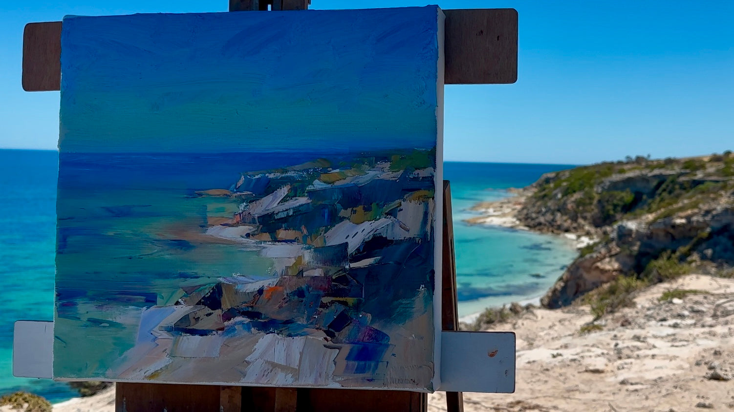 Summer Coastal – Richard Musgrave-Evans Art