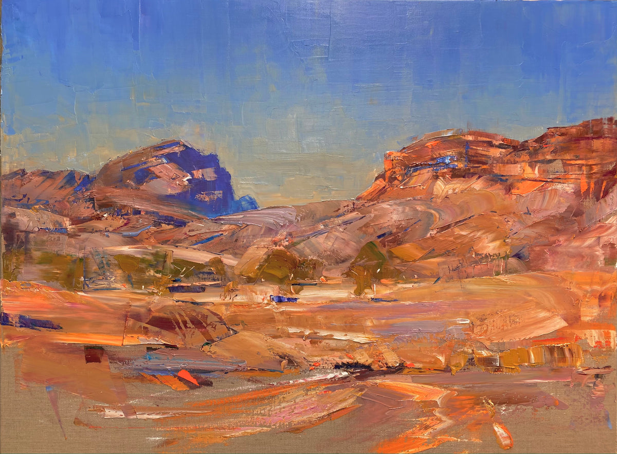 Mount Chambers Gorge, Flinders Ranges – Richard Musgrave-Evans Art