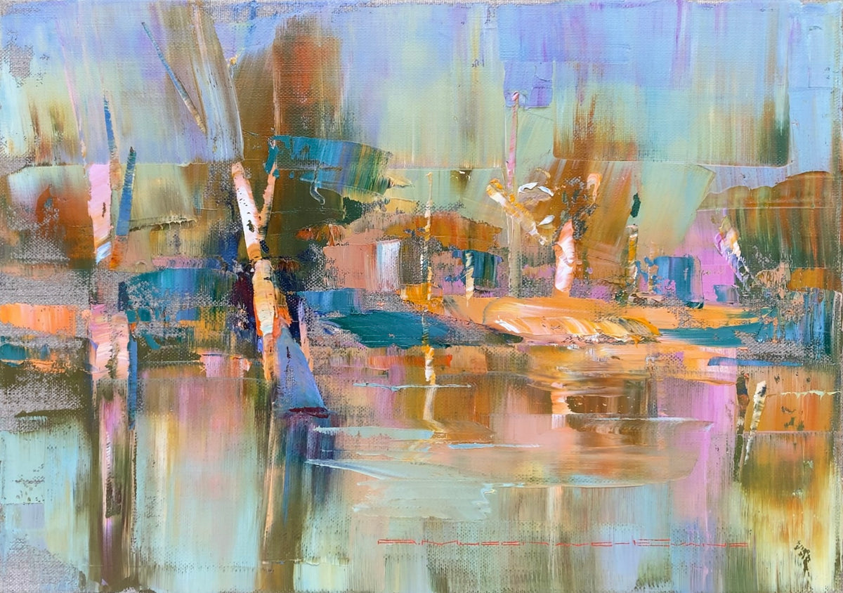 An Afternoon on the River – Richard Musgrave-Evans Art